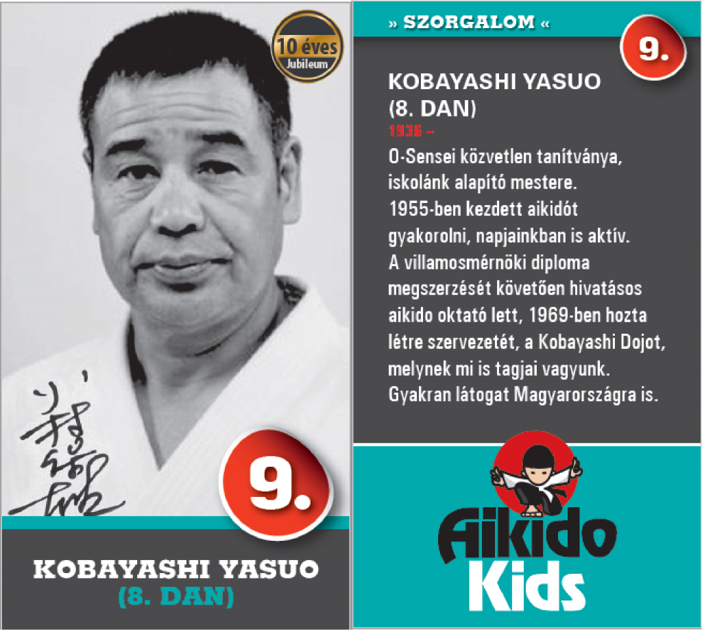 Kobayashi Yasuo - AikidoKids